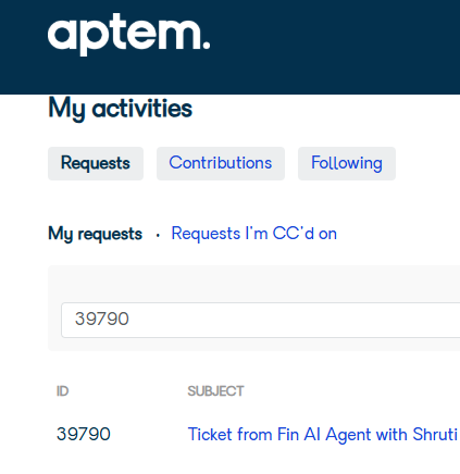 Using the Aptem Help Centre chatbot – Aptem Help Centre