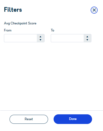 Checkpoint reporting summary screens – Aptem Help Centre