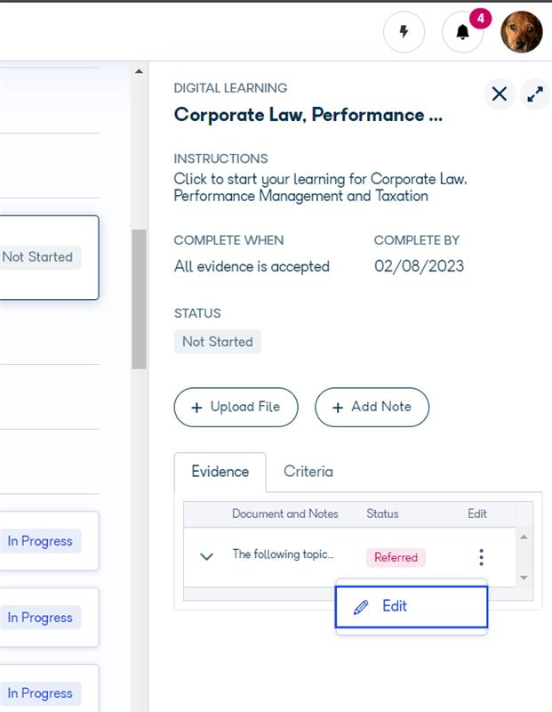 Learning plan evidence: Troubleshooting guide – Aptem Help Centre