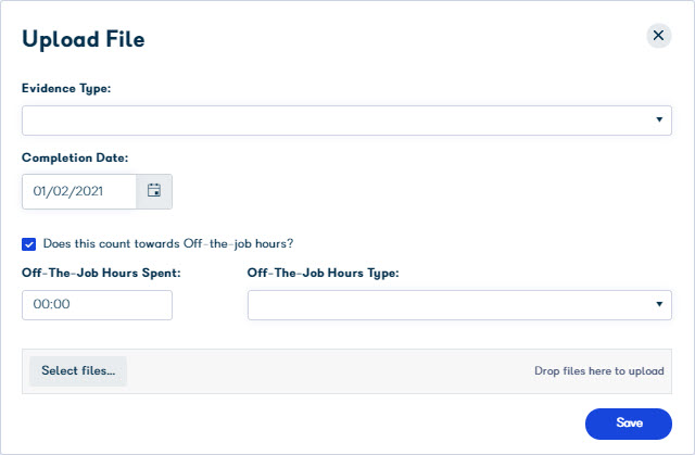 Submitting evidence – Aptem Help Centre